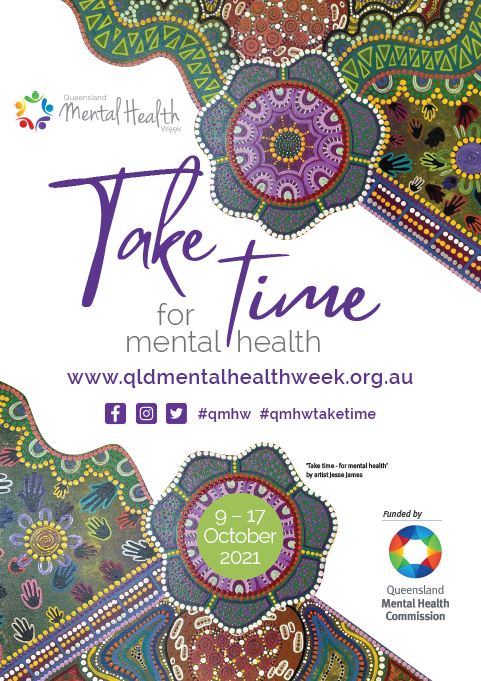 QMHW 2021 poster image — Queensland Mental Health Week