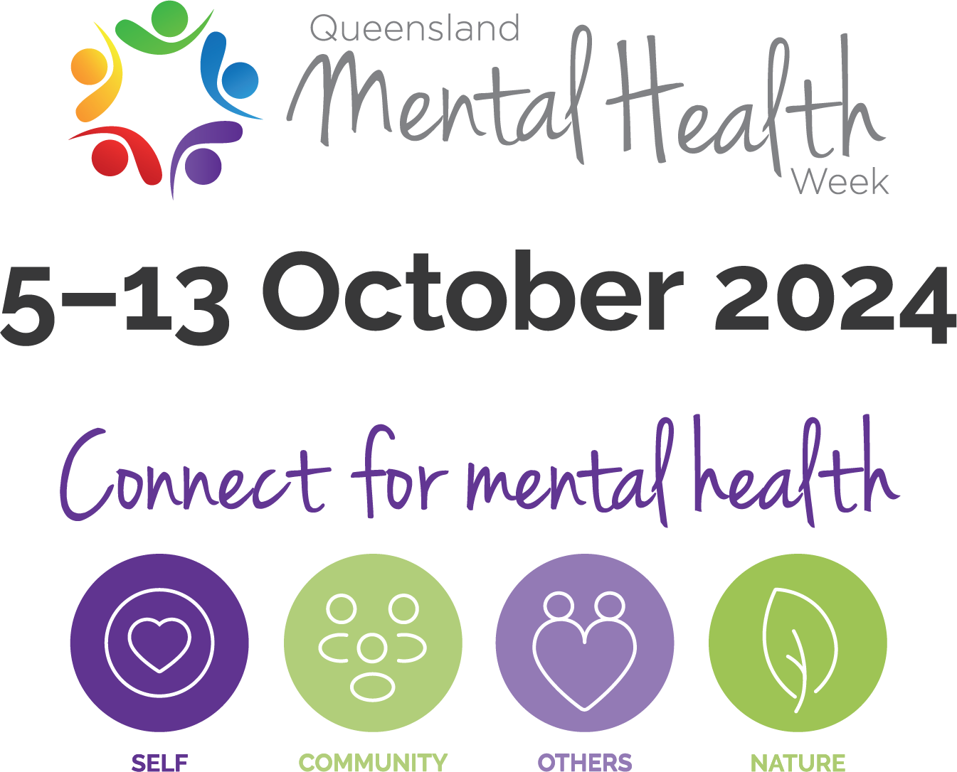 Logo With Theme Png — Queensland Mental Health Week