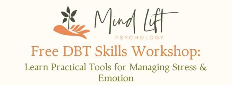 Free DBT skills workshop for stress and emotions — Queensland Mental Health Week