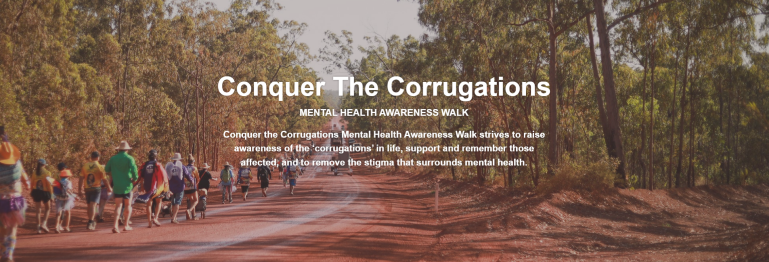 Conquer the Corrugations - RFDS merch — Queensland Mental Health Week